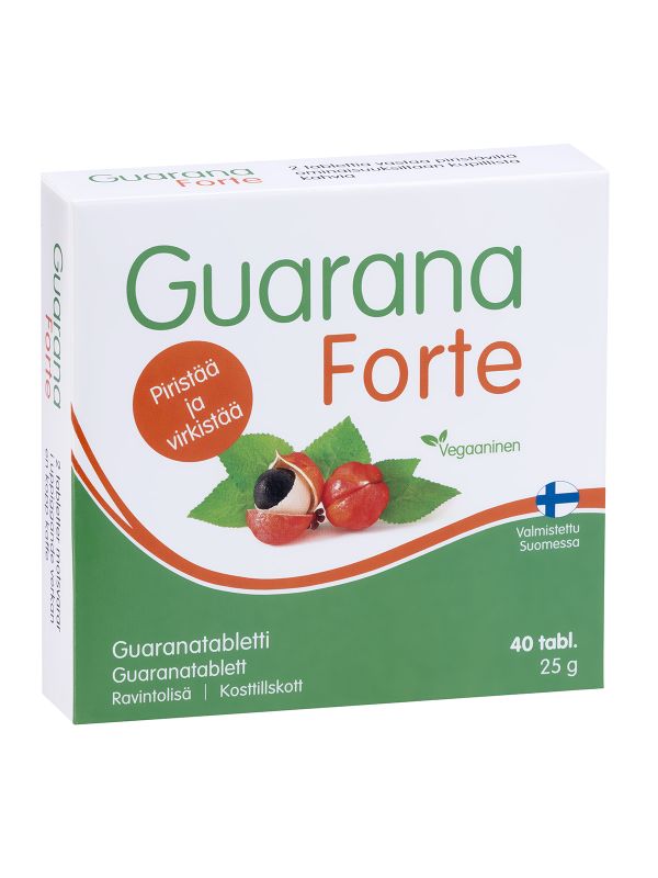 Guarana Forte 40 tabl - Sanitum.fi
